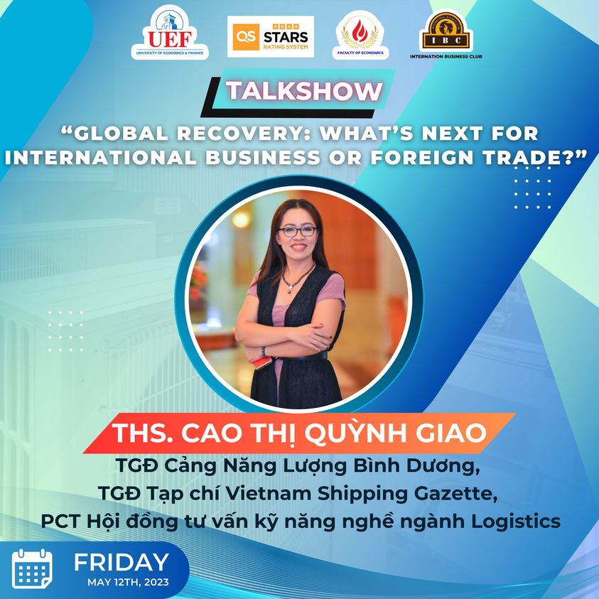 Hiểu sâu hơn về chuyên ngành Kinh doanh quốc tế qua talkshow học thuật của Khoa Kinh tế